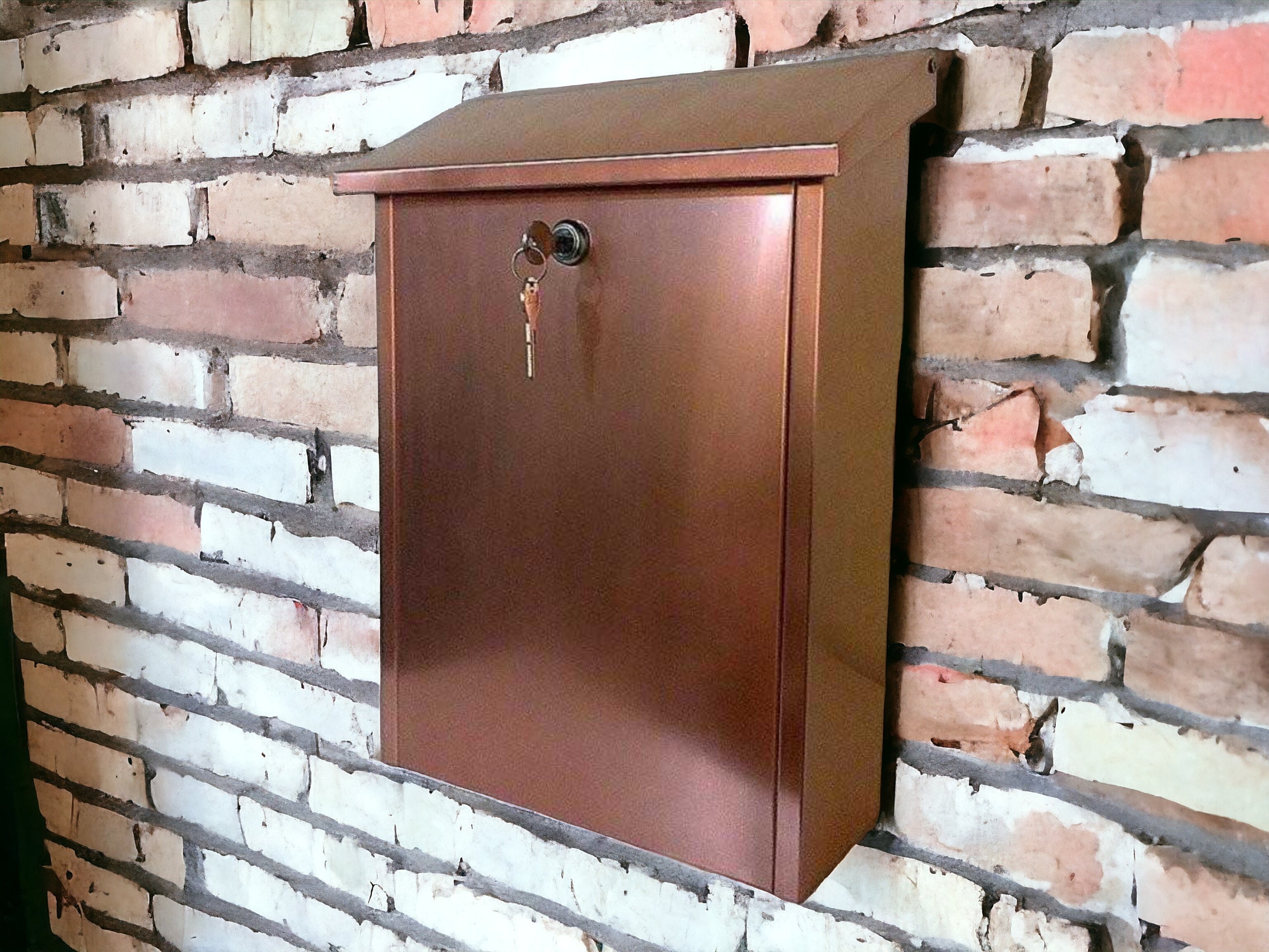Large copper mailbox | CU-COPPER DESIGN