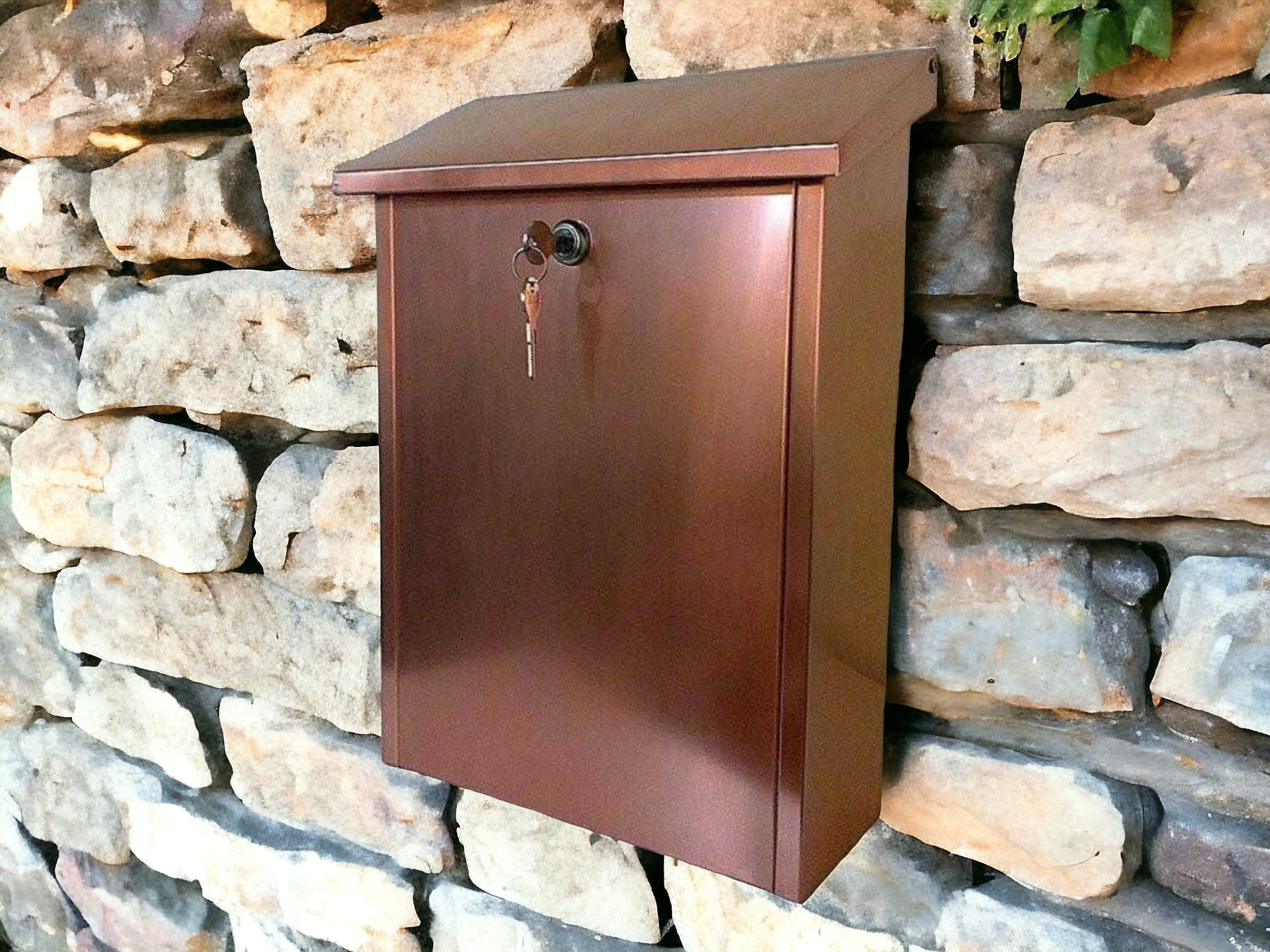 Large copper mailbox | CU-COPPER DESIGN