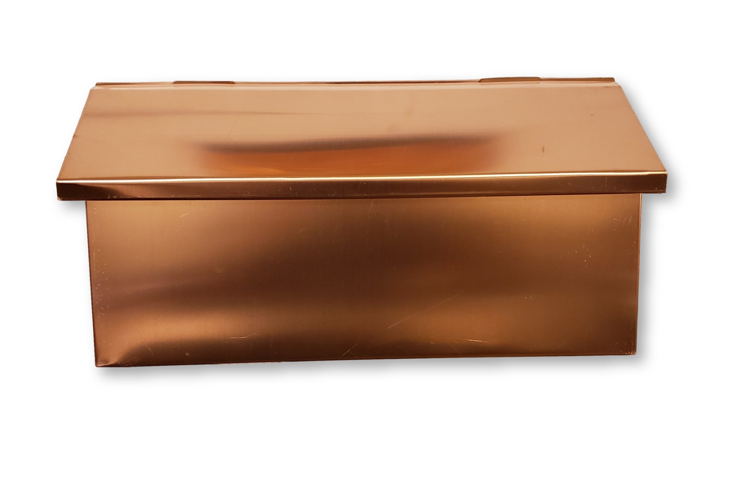 Flush Mount Copper Mailbox | CU-COPPER DESIGN