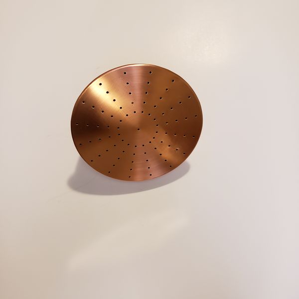 6" Hand hammered Copper shower head | CU-COPPER DESIGN