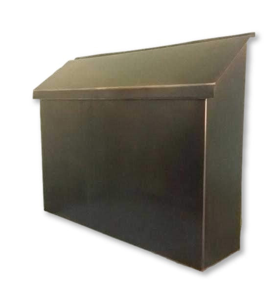 Patina Copper Mailbox | CU-COPPER DESIGN
